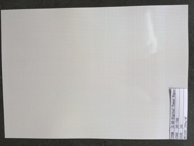 2.5D Digital Toner Paper Shining Paper Advertisement Exhibition Frame Paper