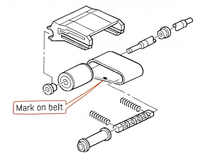 Doc Feeder (ADF) Roller Kit LaserJet M5025 M5035 MFP (CE487A Q3938 ...